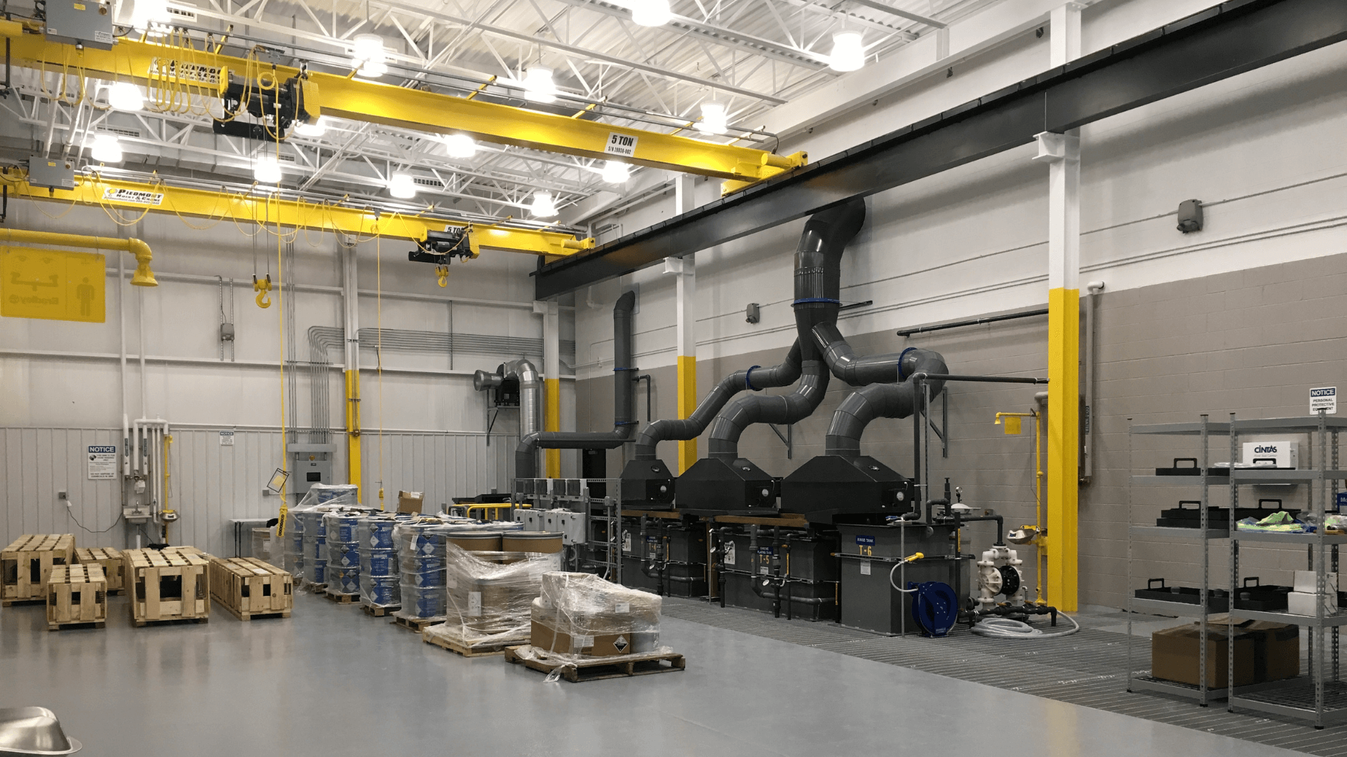 Carter Machinery Chrome Shop Project | Lionberger Construction